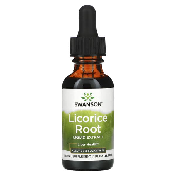 Swanson - Extrait liquide de racine de réglisse - 29 -6 ml - azana.ma ...