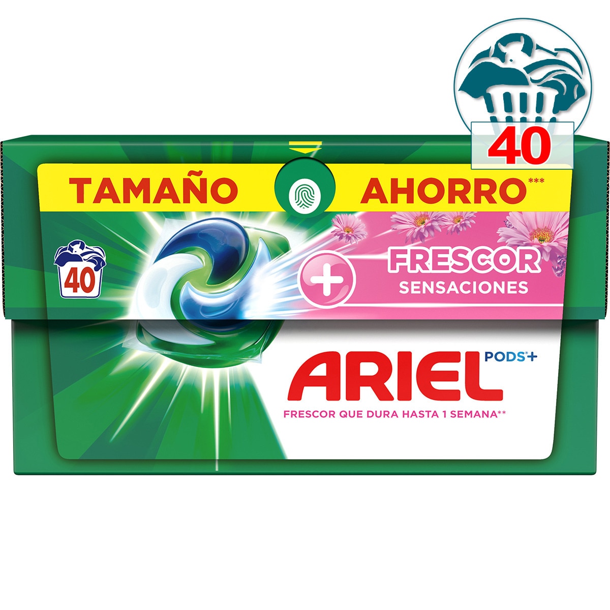ARIEL 3 EN 1 PODS + LESSIVE PASTILLE 40 PIECES - azana.ma ...