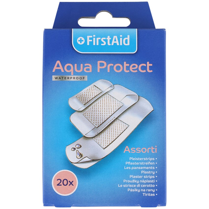 FIRST AID PANSEMENT AQUA 20 pcs - azana.ma, parapharmacie en ligne ...