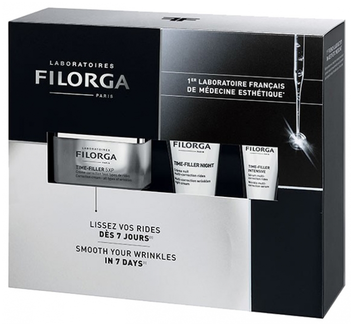 FILORGA COFFRET - Time-Filler 5XP Crème de Jour 50ml + Time-Filler ...