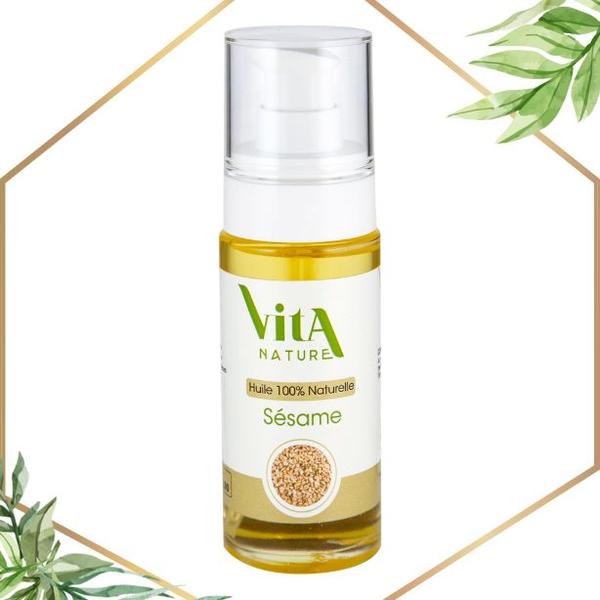 VITA NATURE HUILE DE SESAME 50ML - azana.ma, parapharmacie en ligne ...