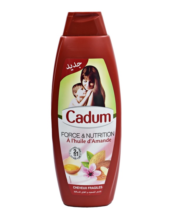 CADUM FORCE & NUTRITION A L'HUILE D'AMANDE 650 ML - azana.ma ...