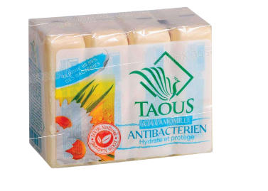 TAOUS SAVON ANTIBACTERIEN PACK DE 4 X 125GR - azana.ma, parapharmacie ...